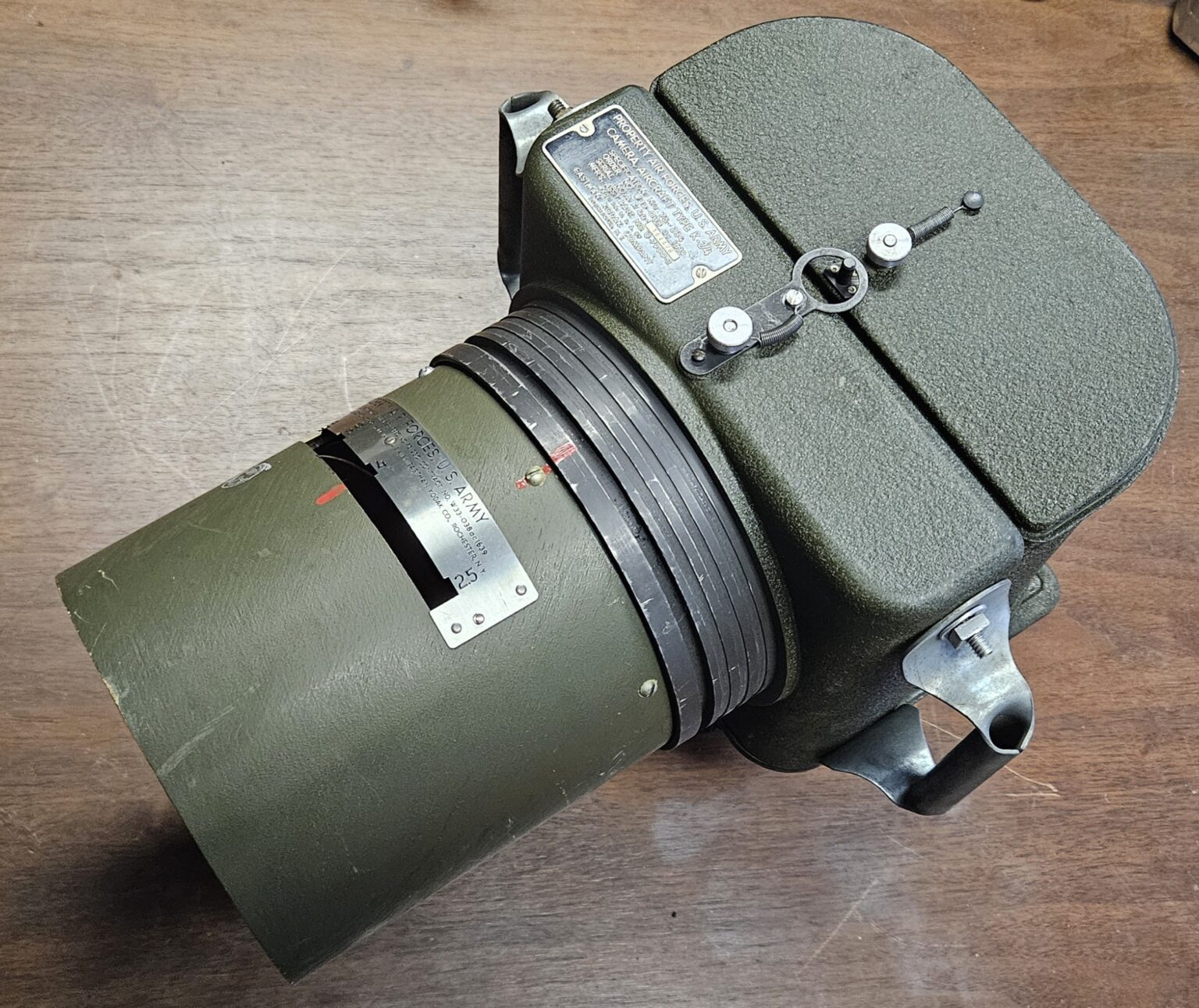 FAIRCHILD/KODAK K-24 CAMERA WITH MAGAZINE - Round Engine Aero