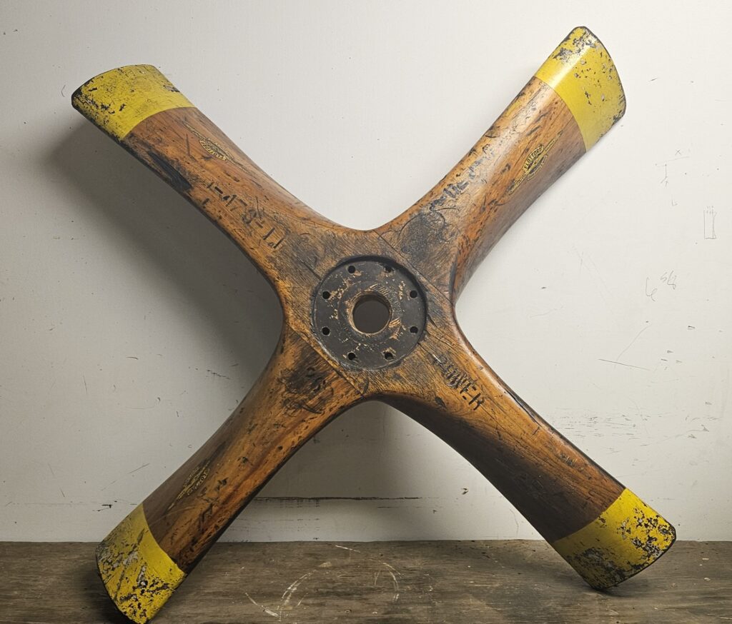 FLOTTORP WOOD TEST CLUB PROPELLER - Round Engine Aero